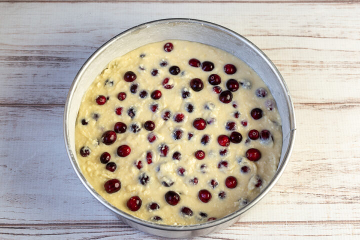 Ricotta Cake Recipe with Fresh Cranberries | Hearth and Vine