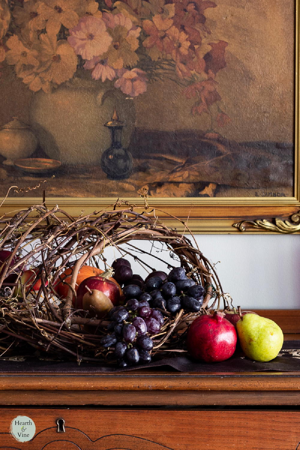 How to Make a Cornucopia for Thanksgiving | Hearth and Vine
