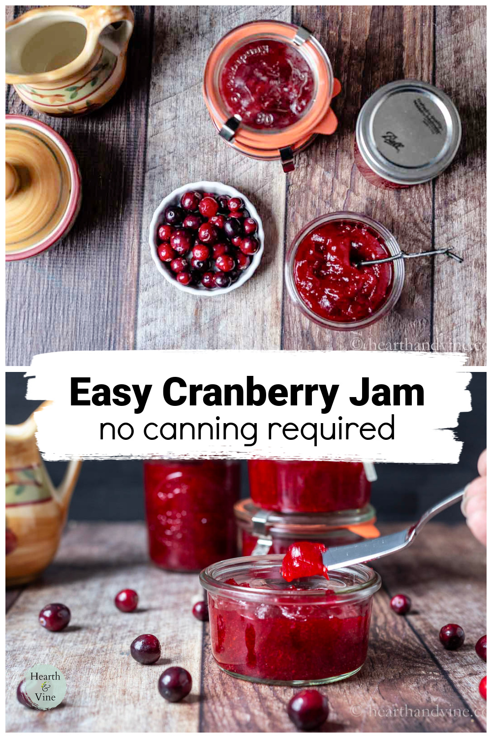 Cranberry Jam Recipe | Hearth and Vine