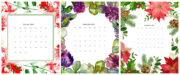 Free Floral Calendars by Month for 2023 | Hearth and Vine