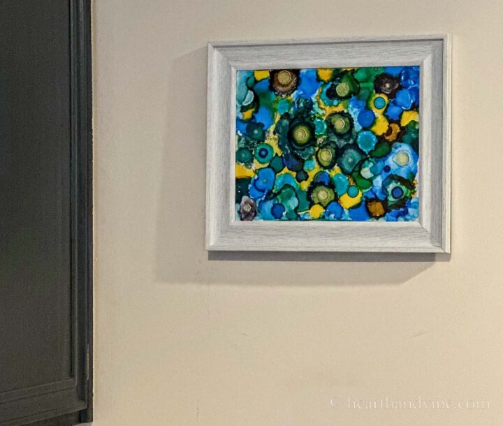 Alcohol Ink on Glass Tutorial | Hearth and Vine