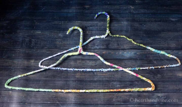 How to Make Fabric Covered Hangers | Hearth and Vine