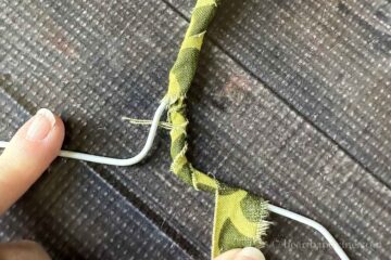 How to Make Fabric Covered Hangers | Hearth and Vine