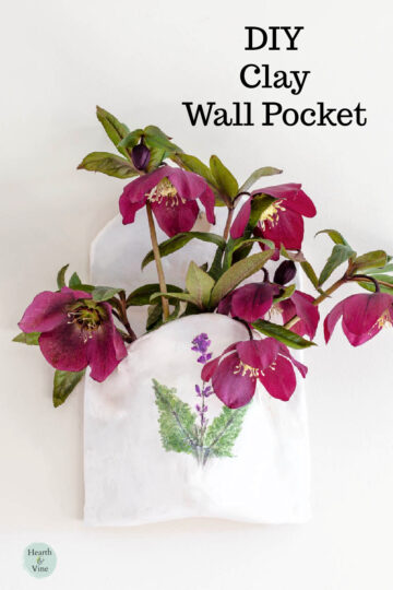 DIY Wall Pocket Craft | Hearth and Vine