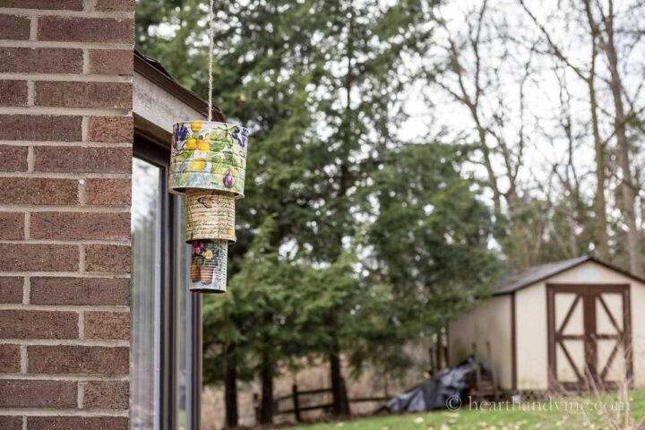 Tin Can Wind Chimes | Hearth and Vine