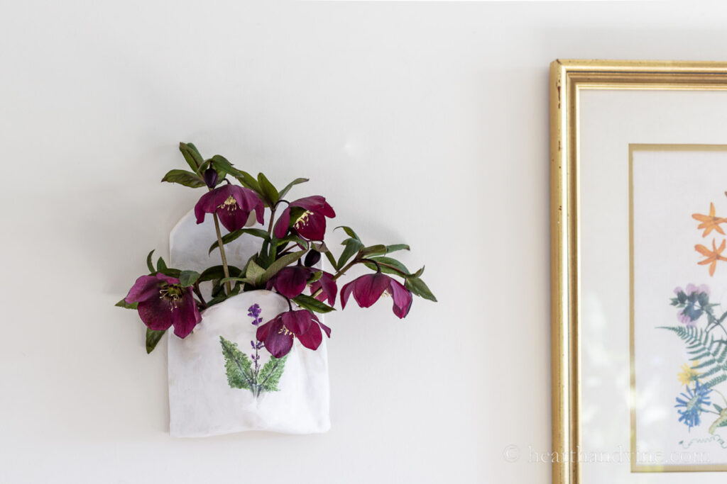 DIY Wall Pocket Craft | Hearth and Vine