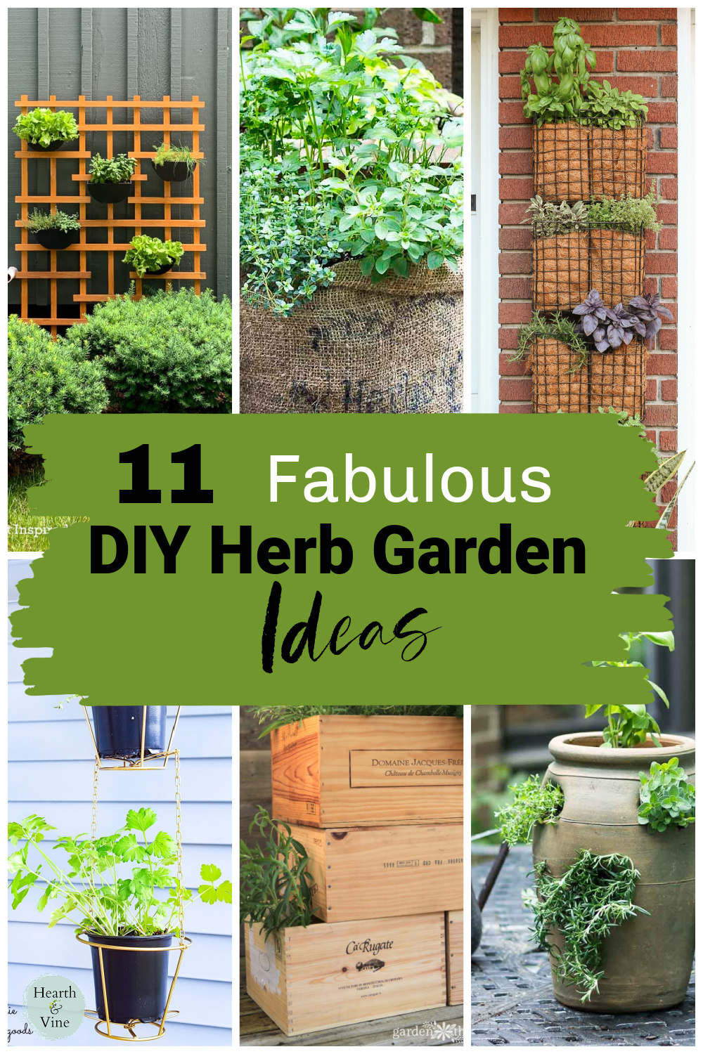 11 Container Herb Garden Ideas | Hearth and Vine