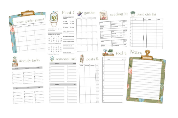 Flower Garden Planner Printable | Hearth and Vine