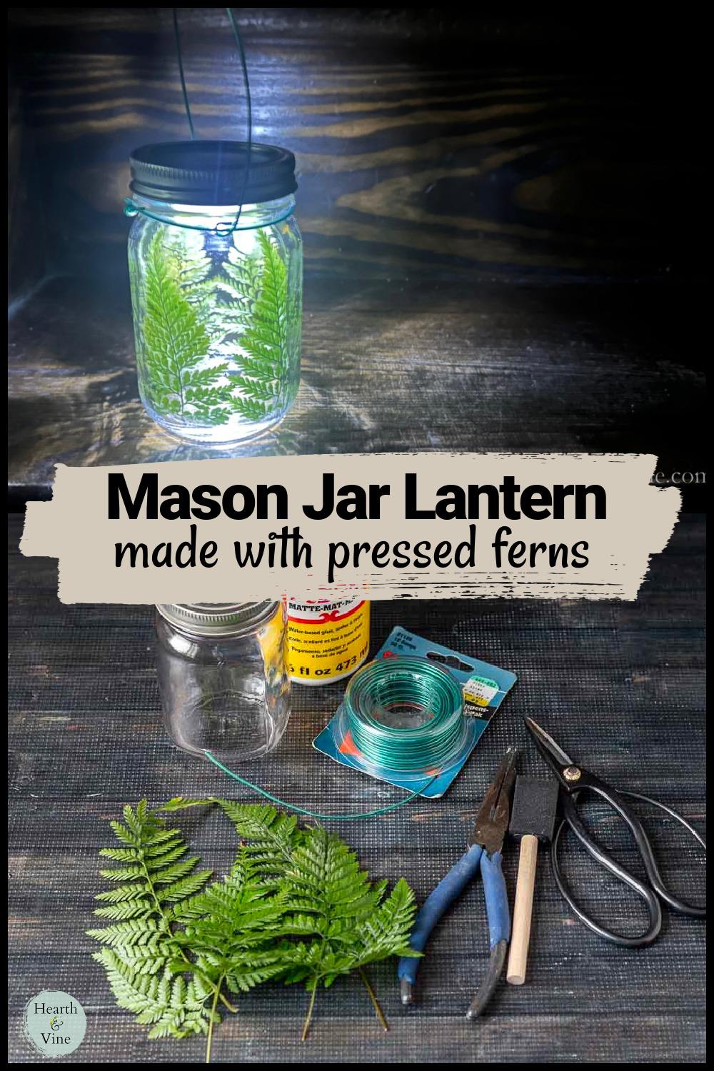 DIY Lantern Tutorial | Hearth and Vine