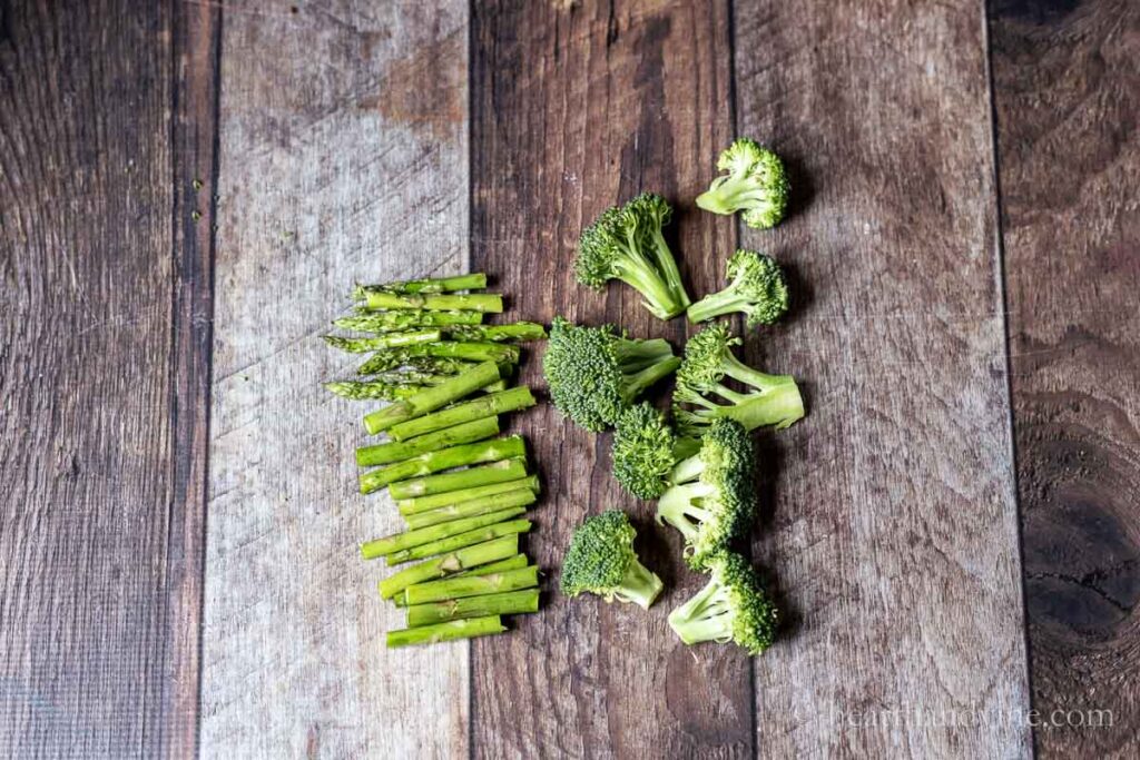 Roasted Broccoli and Asparagus Recipe | Hearth and Vine