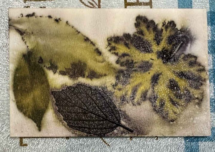 Eco Printing on Paper Craft | Hearth and Vine