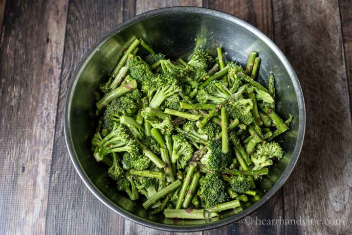 Roasted Broccoli and Asparagus Recipe | Hearth and Vine
