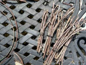 Twig Wreath DIY with Fall Branches from Your Backyard. | Hearth and Vine