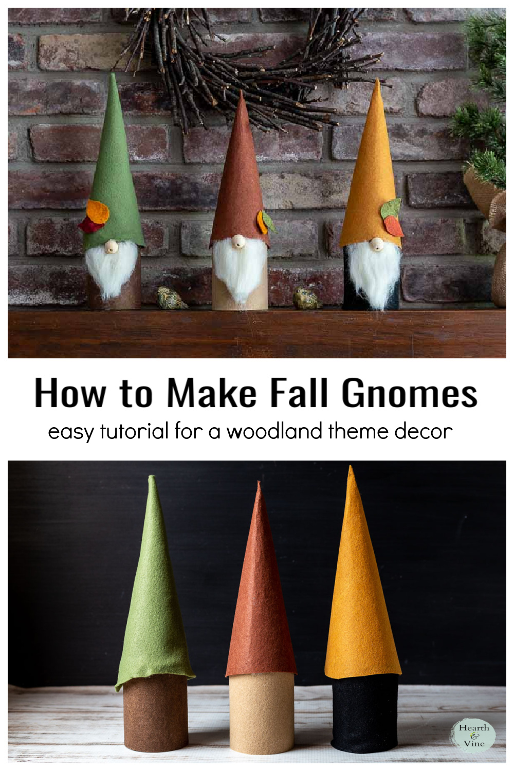 DIY Fall Gnomes Craft | Hearth and Vine