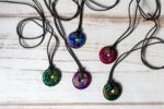 Alcohol Ink Washer Necklace Tutorial | Hearth and Vine