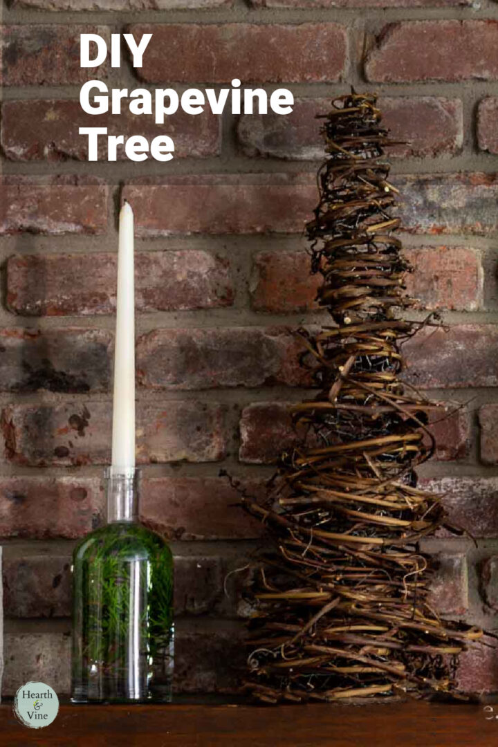 How to Make a Grapevine Tree for Christmas | Hearth and Vine