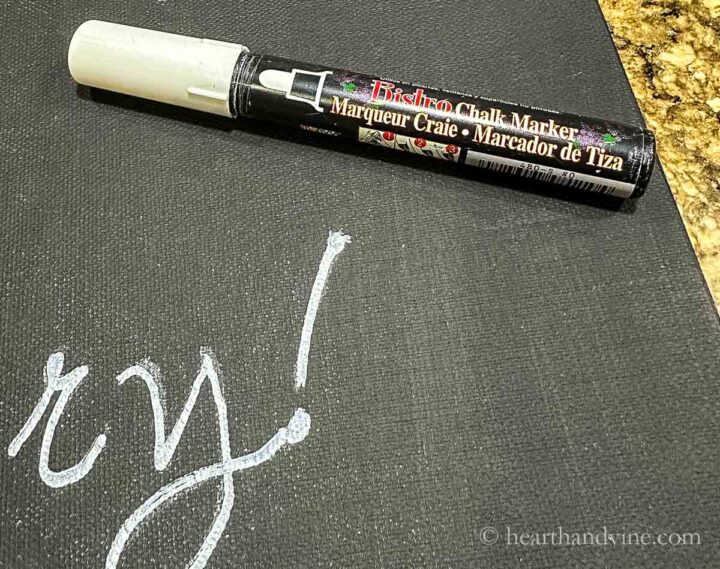 DIY Lighted Sign for Christmas | Hearth and Vine