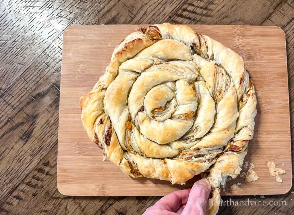 Blue Cheese Puff Pastry | Hearth and Vine
