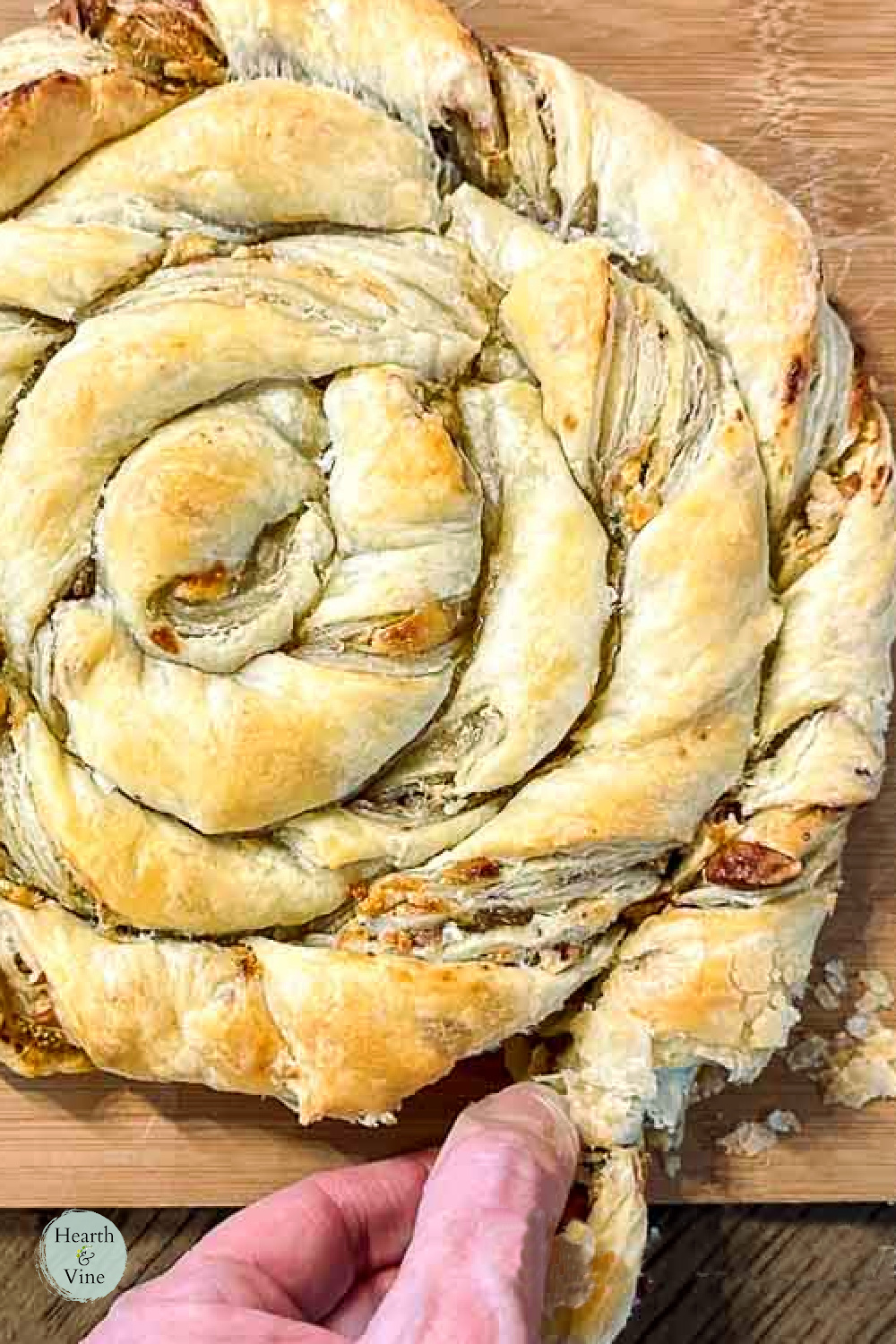 Blue Cheese Puff Pastry | Hearth and Vine