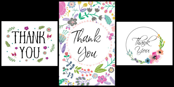 Free Printable Thank You Cards | Hearth and Vine
