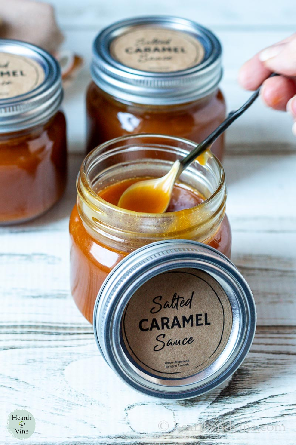 How to Make Salted Caramel Sauce for Gift Giving | Hearth and Vine