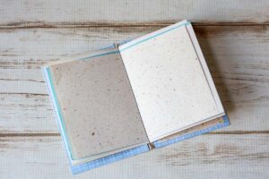 DIY Booklet Out of Paper and Fabric | Hearth and Vine