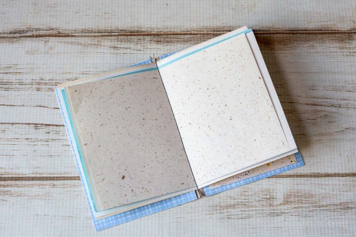DIY Booklet Out of Paper and Fabric | Hearth and Vine