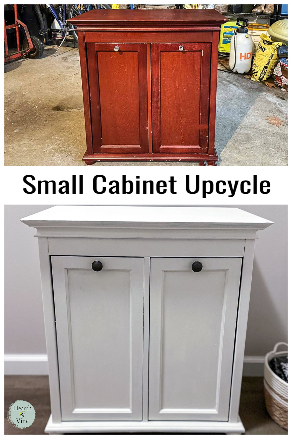 Upcycled Small Cabinet Tutorial