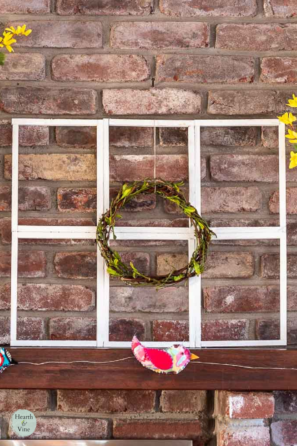 DIY Window Frame Craft | Hearth and Vine