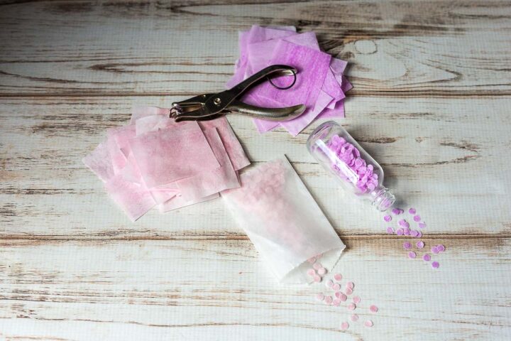 How to Make Bath Confetti at Home