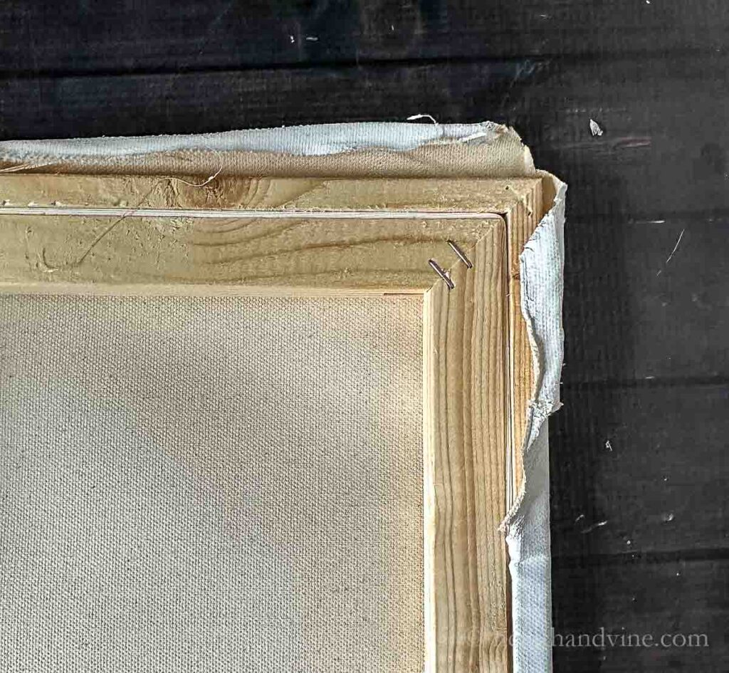 Reverse Canvas Sign: No Cricut Machine Needed