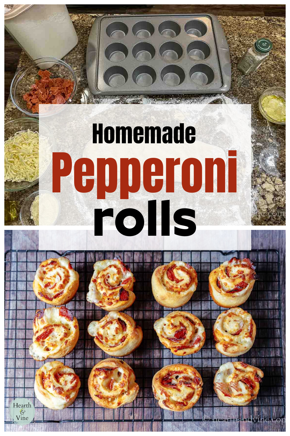 Easy Pepperoni Rolls Recipe | Hearth and Vine