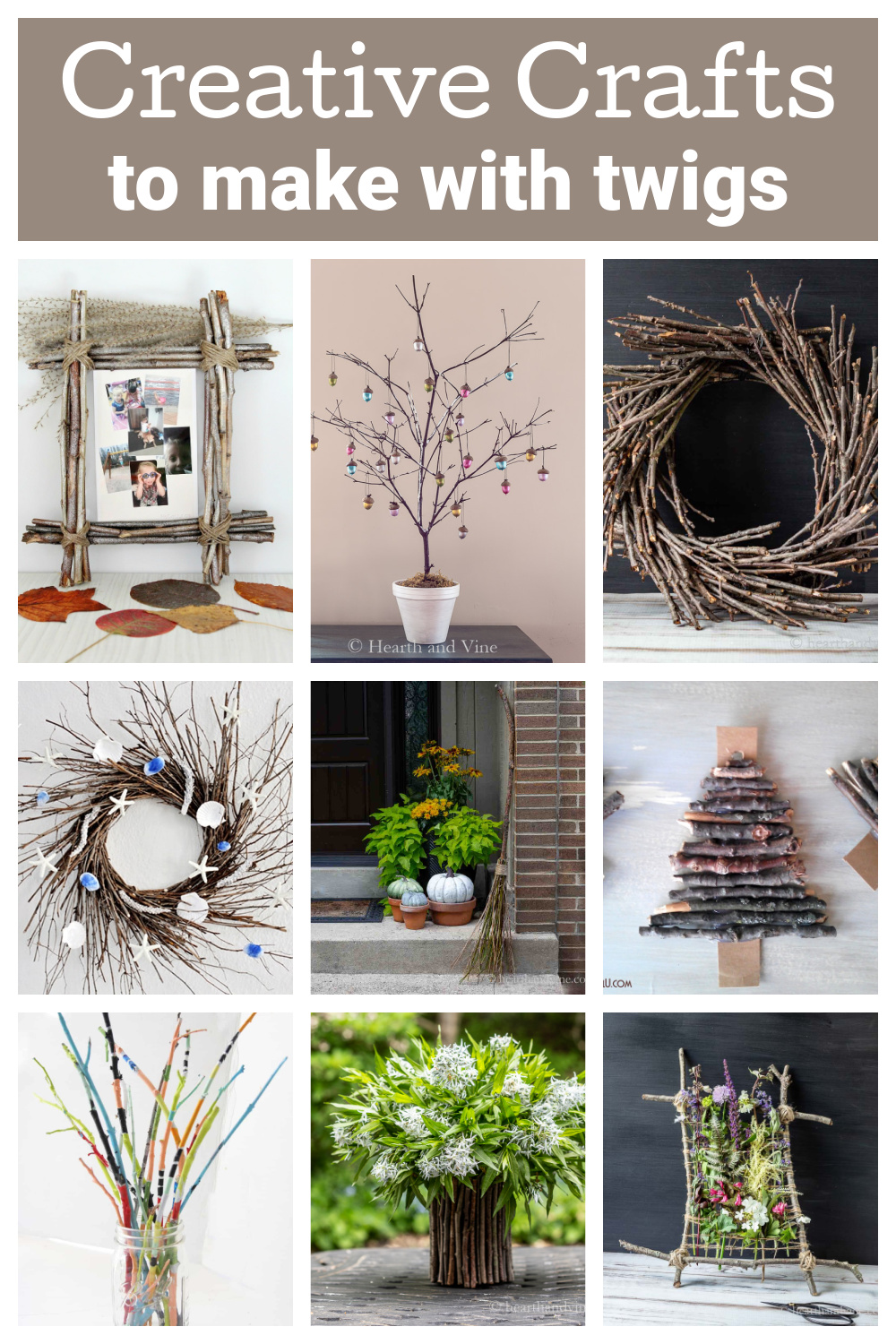 Crafts with Twigs that Adults will Enjoy