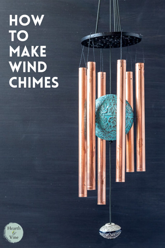 How to Make Wind Chime with Copper Pipes | Hearth and Vine