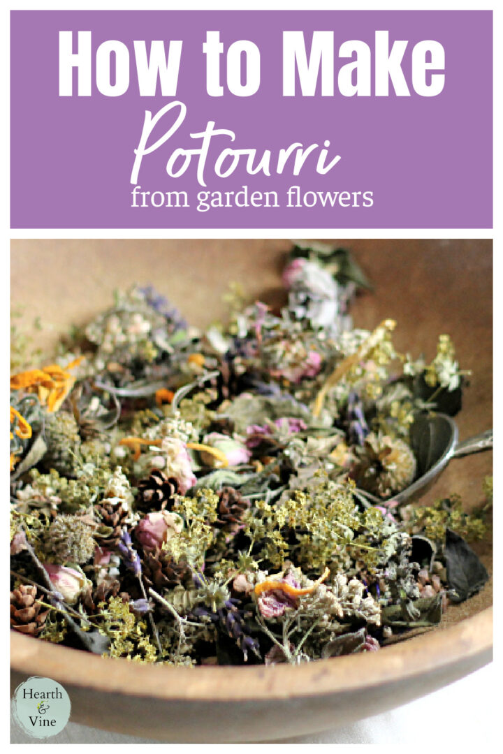 How to Make Potpourri with Garden Flowers