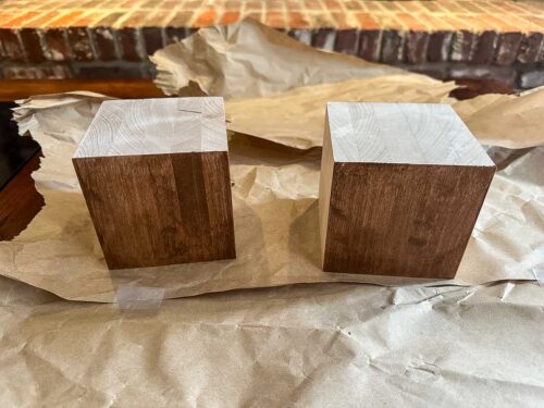 DIY Christmas Countdown with Wood Blocks