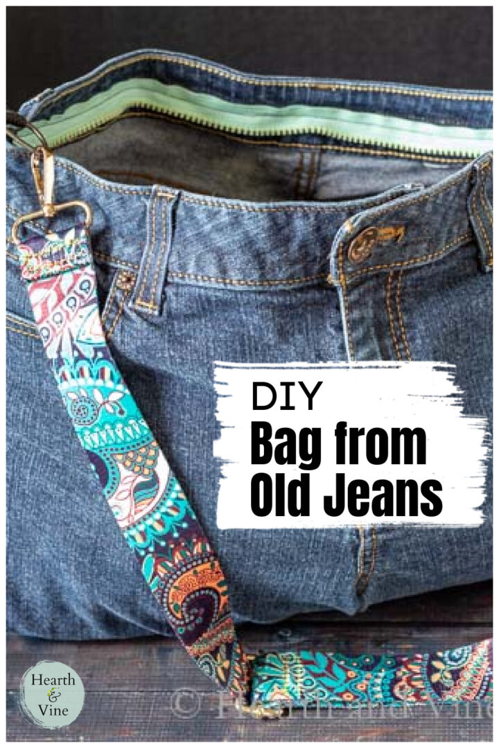 DIY Bag from Jeans - A Fun Way to Recycle and Repurpose Jeans