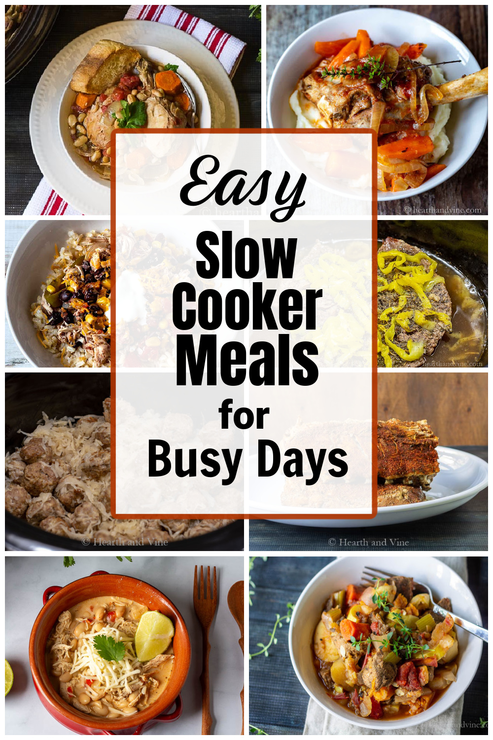 Weeknight Slow Cooker Meals for Busy People