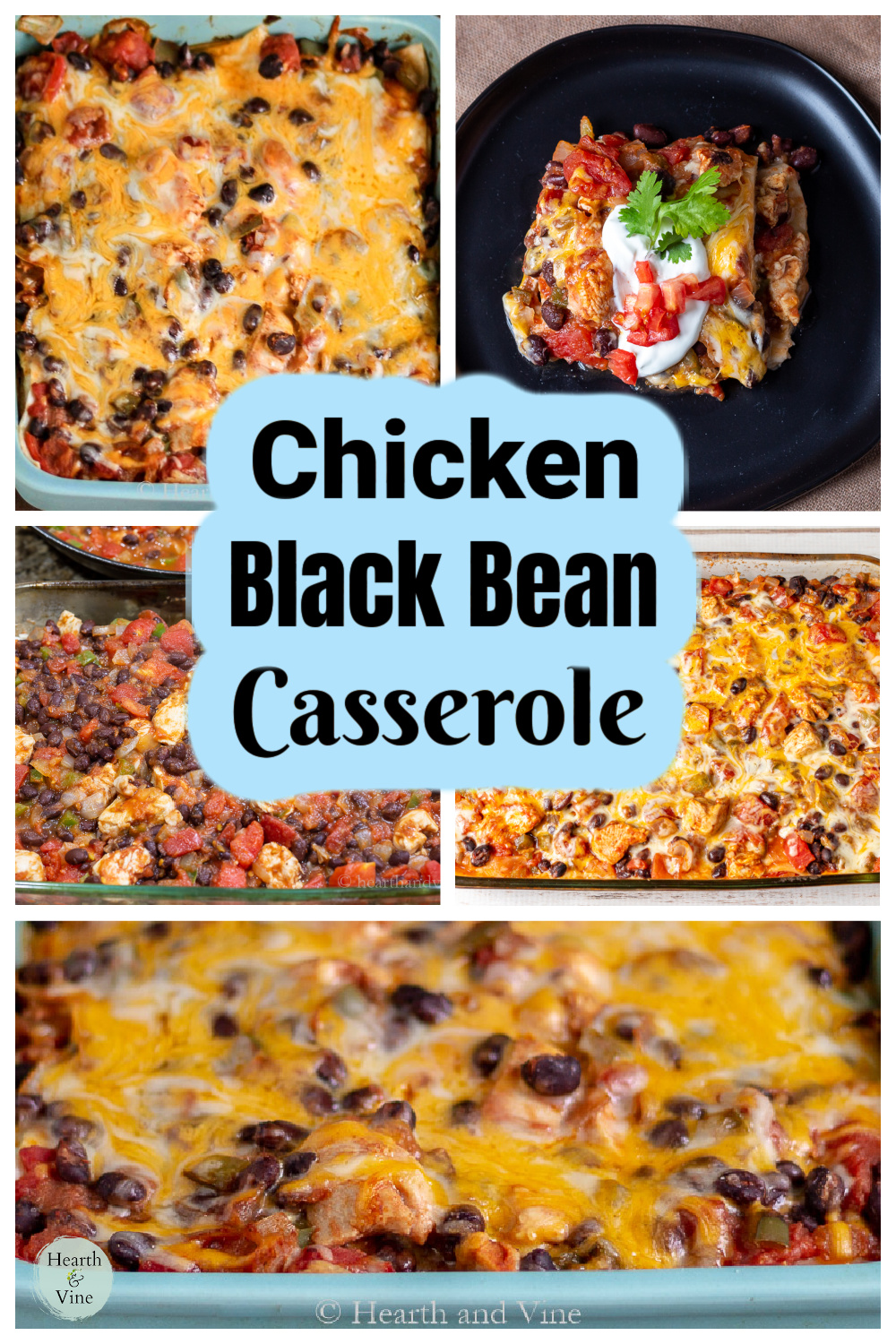 Chicken Black Bean Casserole - A Family Favorite