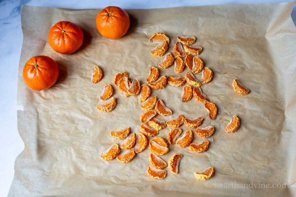 How to Dry Mandarin Oranges in the Oven