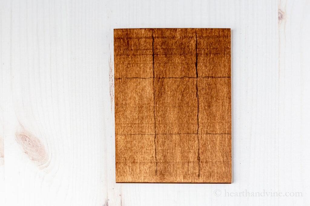 DIY Tic Tac Toe Board | for Home, Travel, or On the Go
