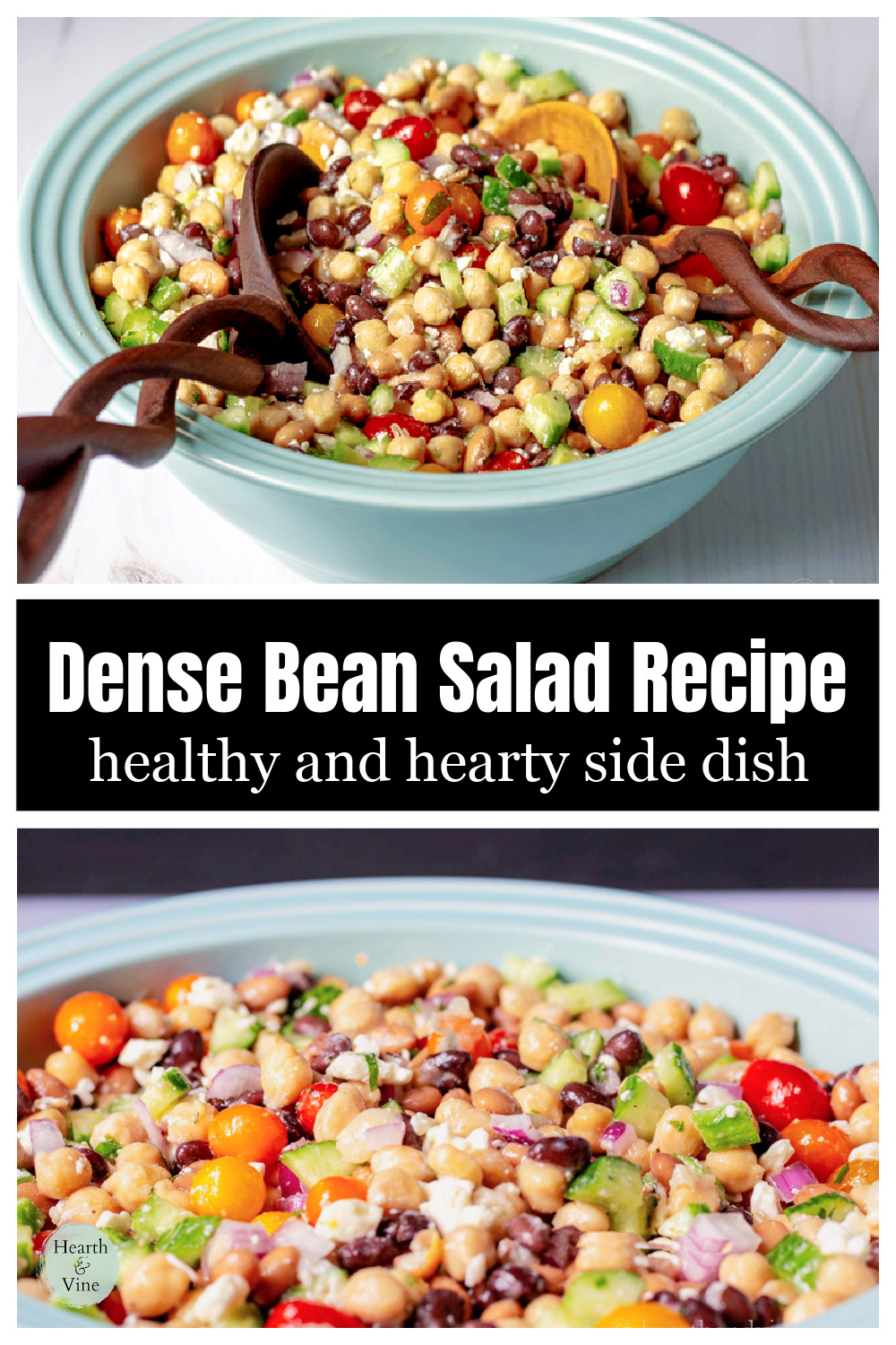 Dense Bean Salad - Flavorful and Filling