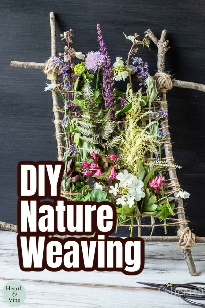 Nature Weaving A Fun Summertime Activity