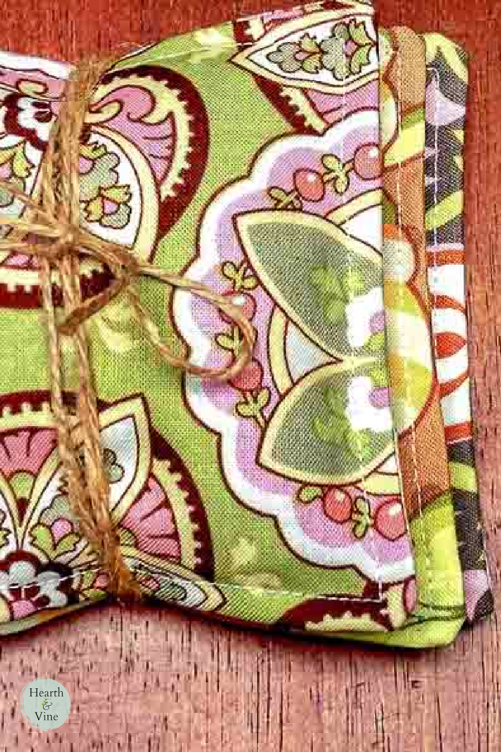 Spiced Mug Mats - Easy Beginner Sewing Handmade Gift Idea