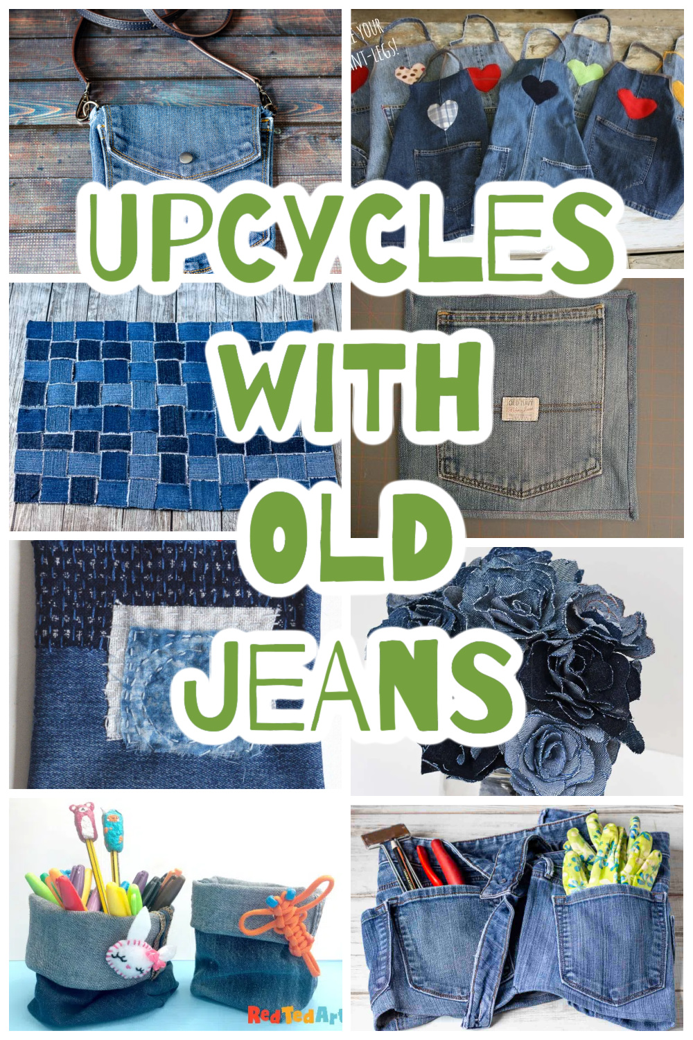 Denim Projects: Upcycle Jeans Ideas | Hearth and Vine