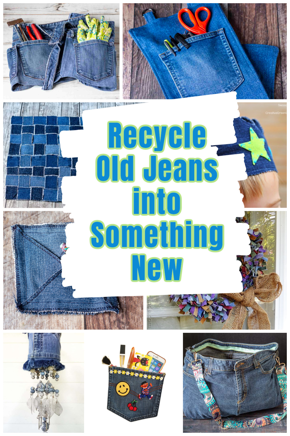 Denim Projects: Upcycle Jeans Ideas | Hearth and Vine