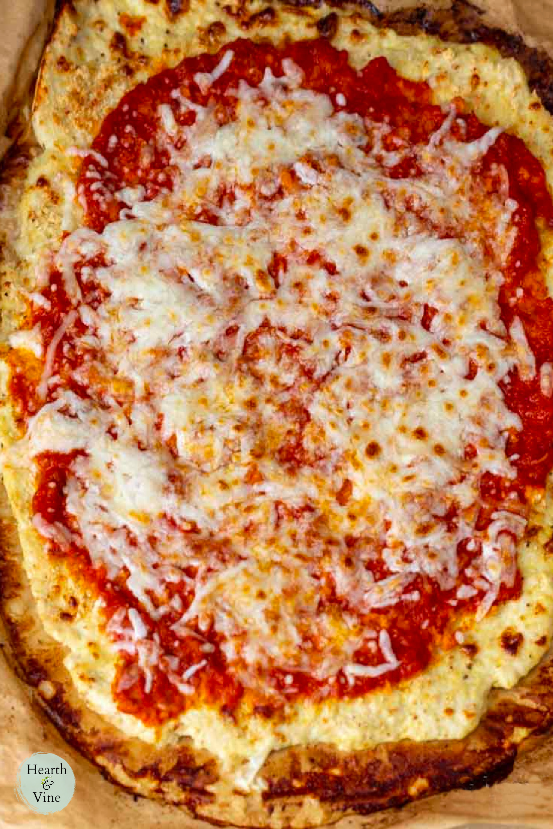 Chicken Parm Pizza - Low Carb - High Protein Recipe