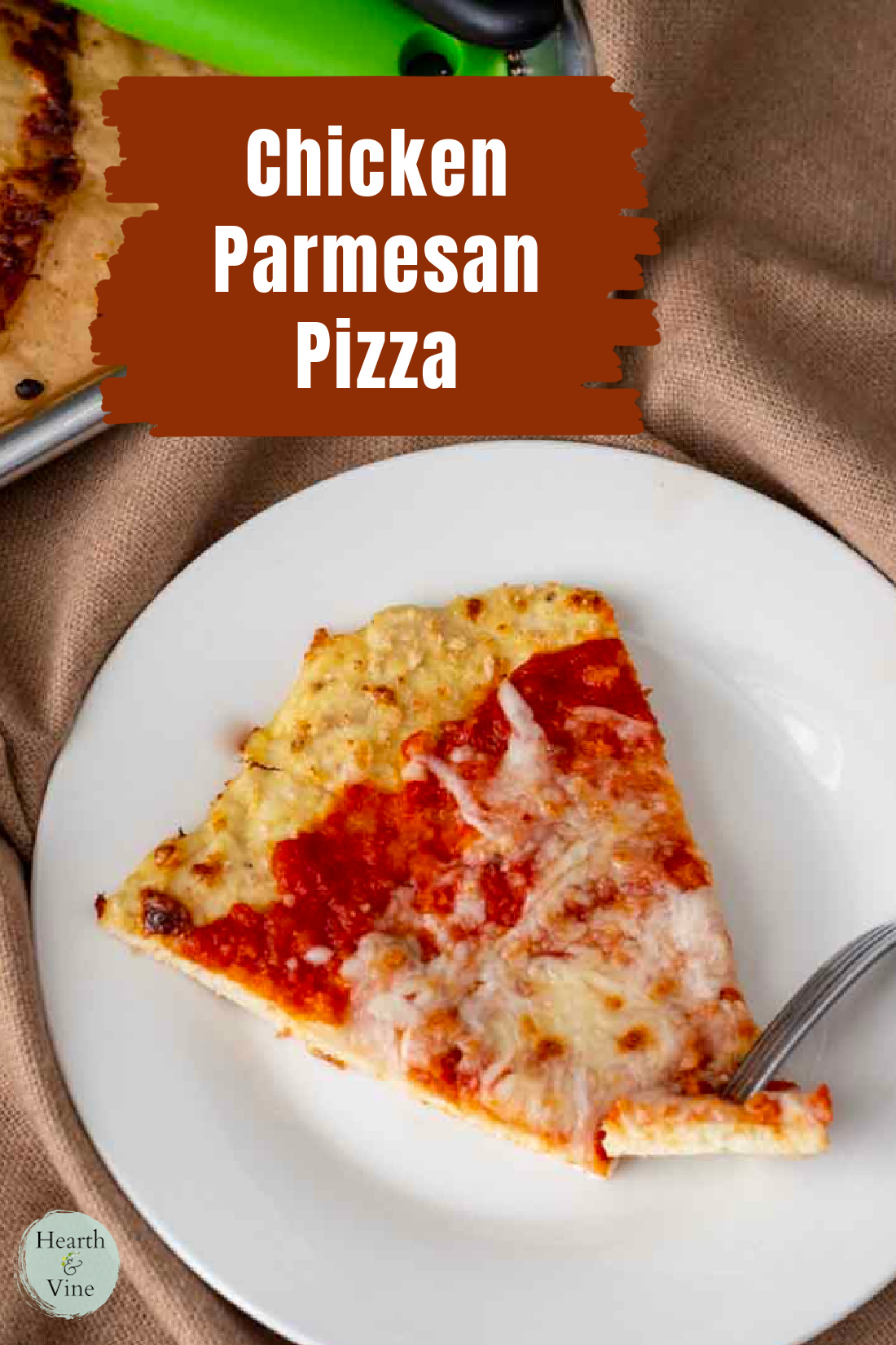 Chicken Parm Pizza - Low Carb - High Protein Recipe