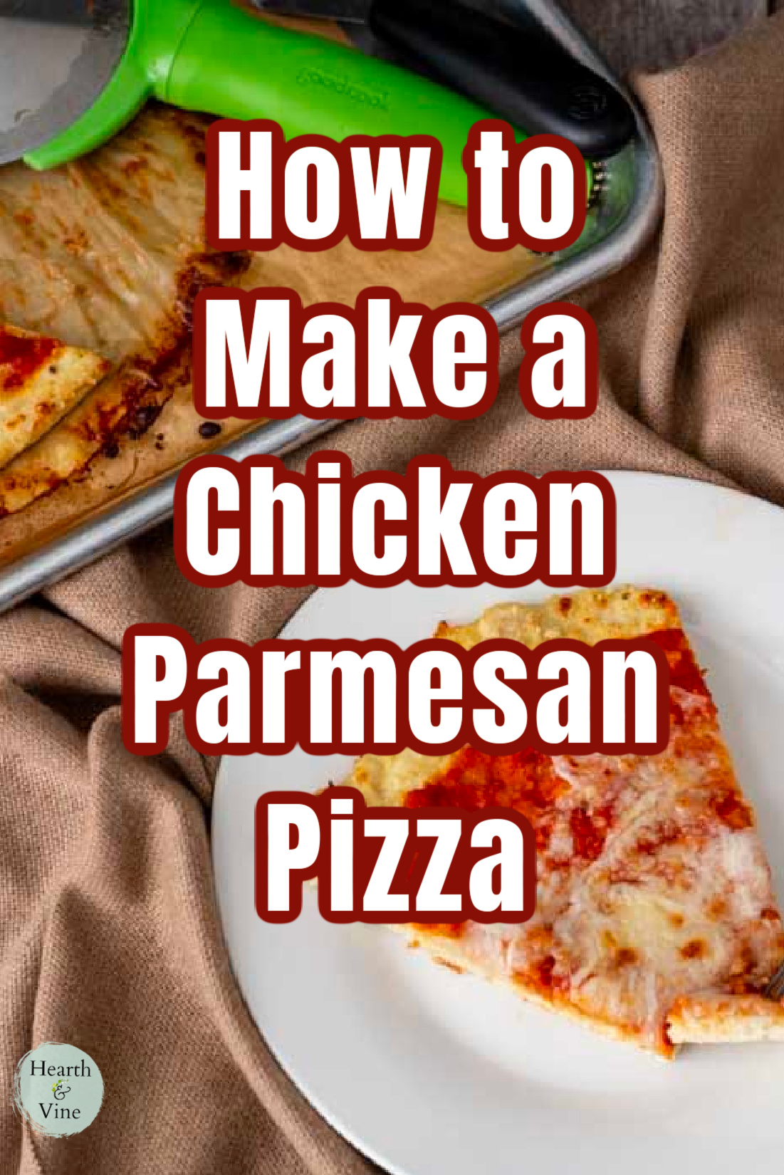 Chicken Parm Pizza - Low Carb - High Protein Recipe